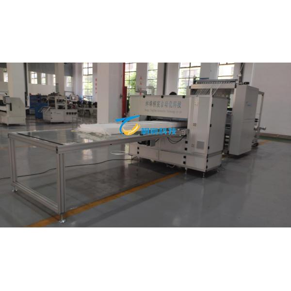 Quality Fully Automatic Glass Fiber Pleating Machine Pleated Paper Production Line 60Hz for sale