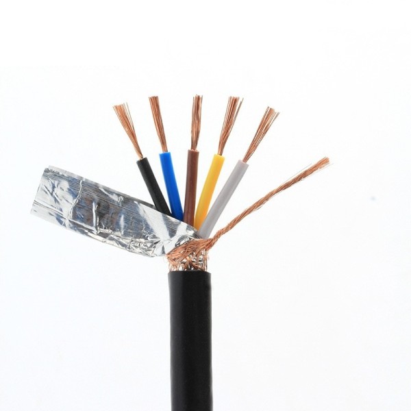 Quality Round Wire Material 450/750V Signal Shielded Copper Core Flexible Control Cable for sale