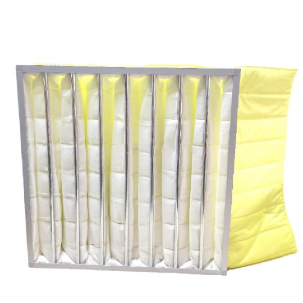 Quality Maximum Airflow 2000 CFM Air Pocket Filter Low Resistance For Industrial Air Filtration for sale