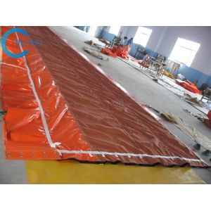 Quality Staked Turbidity Barrier For Sale Floating Trash Boom For Lake Large for sale