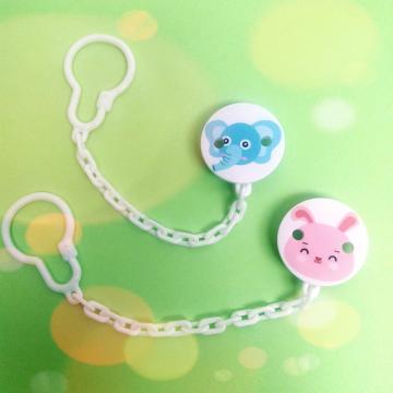 Quality Liquid Silicone Pacifier 110℃ ABS Baby Soother Chain for sale