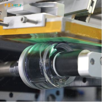 Quality Full Servo 2-color Silk Screen Printer Plus Hot Stamping With Vision Camera for sale