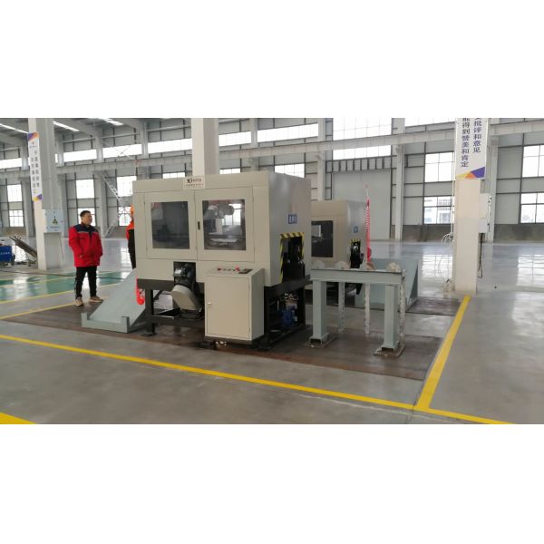 Quality Auten automatic angle Root Milling Machine Model GQC250-2Q in steel tower industry for sale