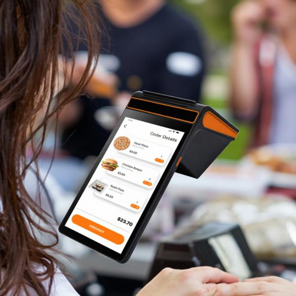 Quality 4GB RAM 64GB ROM Octa-core Handheld Restaurant POS Printer for Quick and for sale