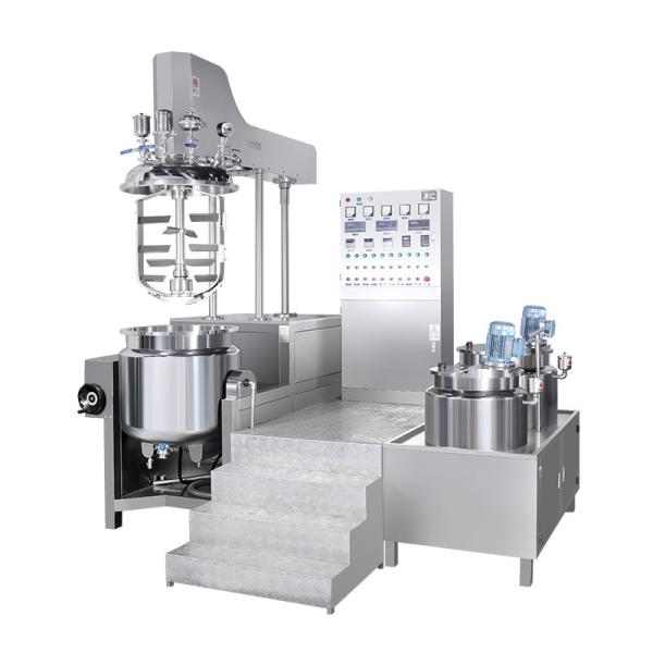 Quality Homogeneous Vacuum Emulsifying Machine Hydraulic Lifting Cosmetic Cream Mixer for sale