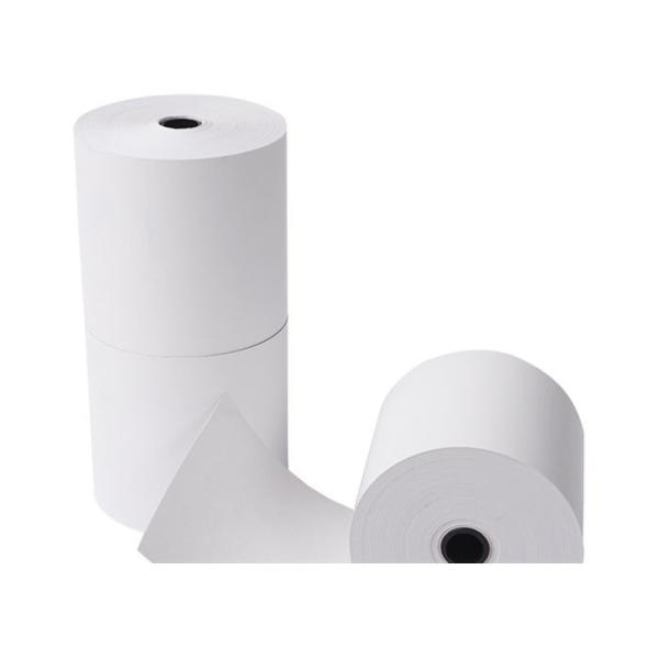 Quality 75m ISO9001 ATM 61gsm 60g Thermal Receipt Paper Rolls for sale