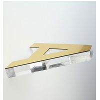 Quality Custom Large Crystal Letters Acrylic Alphabet For Wall for sale