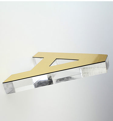 Quality Pvc acrylic lighting letter foam letters large 3d for sale