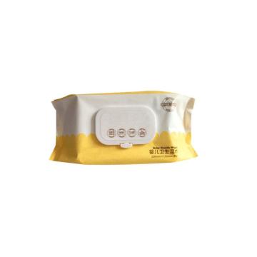 Quality Honeysuckle Extract Antibacterial Baby Wet Wipes Alcohol Free for sale