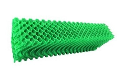 Quality Cooling Tower Fill Plastic Evaporative Cooling Pad Replacement Corrosion Resistant for sale