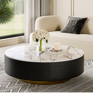Quality Modern Living Room Round Coffee Table for sale