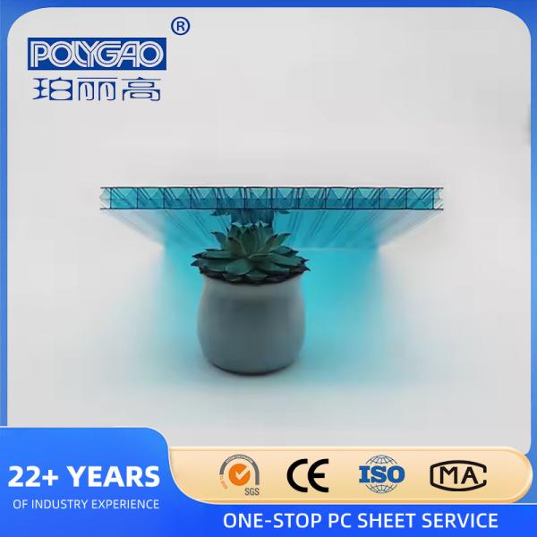 Quality Multi Shape X Structure Polycarbonate Sheet Multiwall Hollow Polycarbonate Sheet for sale