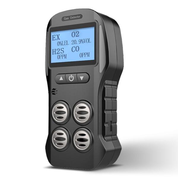 Quality OEM 4 Gas Multigas Detector Meter Confined Space With LEL O₂ CO And H₂S Monitoring for sale