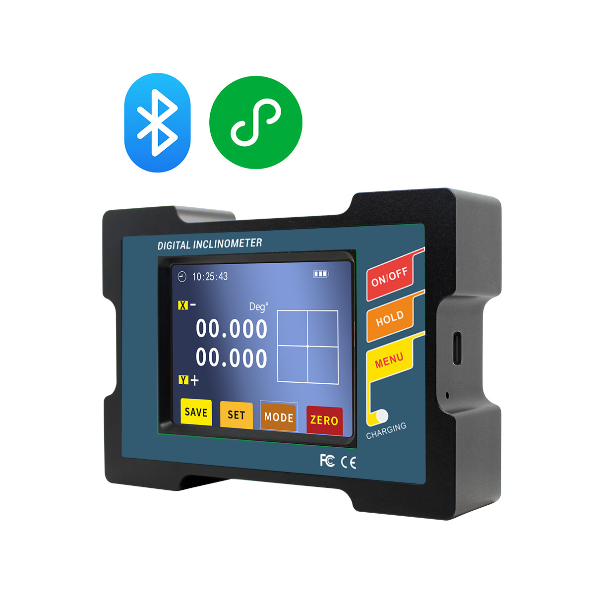 Quality DMI820-BL Digital Inclinometer with BLE 5.2 Bluetooth for Building construction for sale