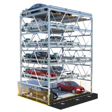 Quality PSH Sliding Puzzle Car Parking System 6 Levels Hydraulic For SUVs for sale
