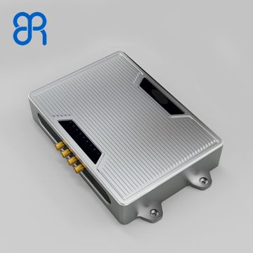 Quality Universal 4-Channel UHF RFID Reader Impinj Chip Inside 33dBm Excellent Multiple for sale