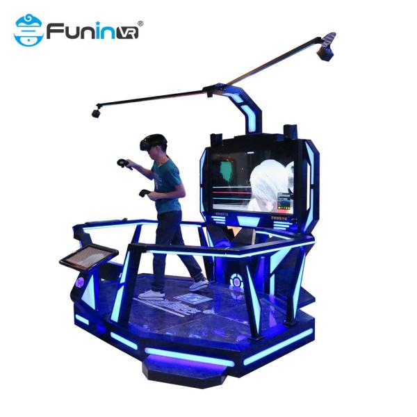 Quality 30PCS Movie VR Space Walk With 100KGS Rated Load Electric Crank Platform for sale