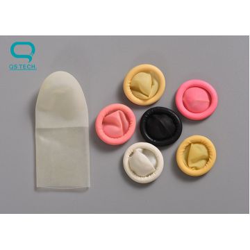 Quality ​ESD Pink Latex Finger Covers For Protecting Fingers S/M/L/XL Size for sale