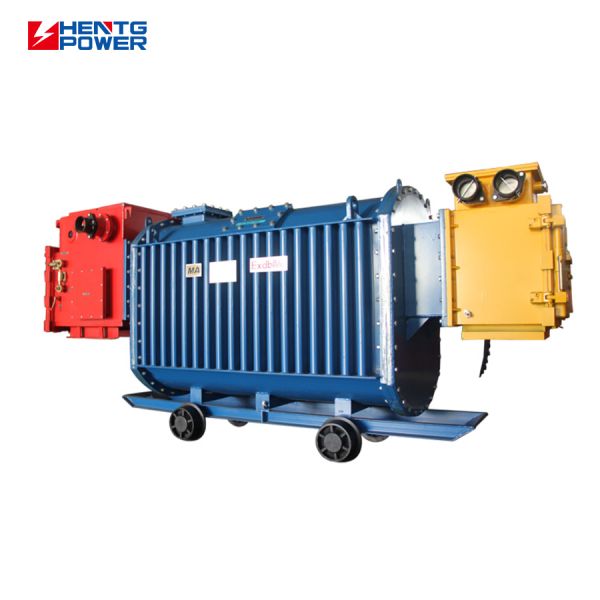 Quality 6kV/0.4kV 100kVA KBSG Series Dry-Type Explosion-Proof Movable Mining Transformer Substation 50/60Hz for sale