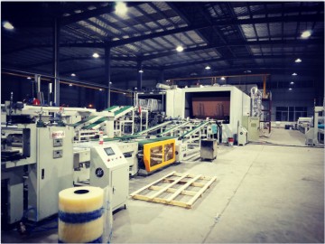 90 Degree Rotating Automatic UV Coating Machine - Side View