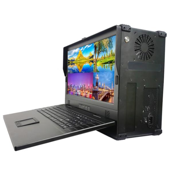 Quality Portable Military Laptop Rugged Desktop Computer Industrial Grade for sale