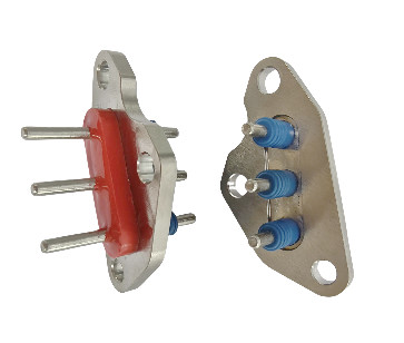 Quality Bolt Mounted -70C~300C Hermetic Compressor Terminals 10A-30A 72V-810V for sale