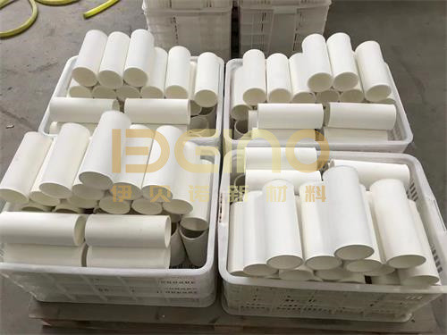 Quality Alumina Ceramic Pipe Abrasion Resistant Ceramic Lined Tube for sale