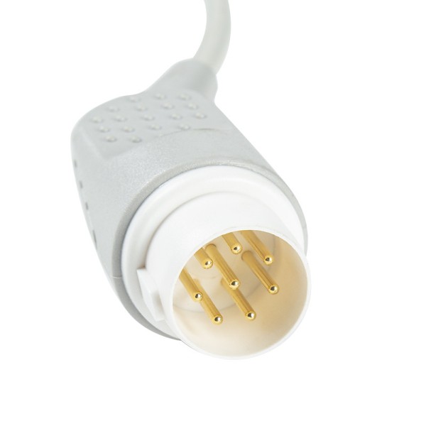 Quality ECG Trunk Cable 8Pin 3Lead ECG Cable To Din Leadwires for sale