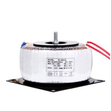 Quality Compact High Efficiency 120W Toroidal Transformer for Audio Power Amplifier for sale