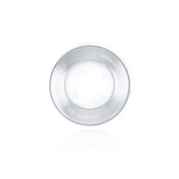 Silver IMD Label CD Texture Appearance ABS In Mold Labeling Process ...