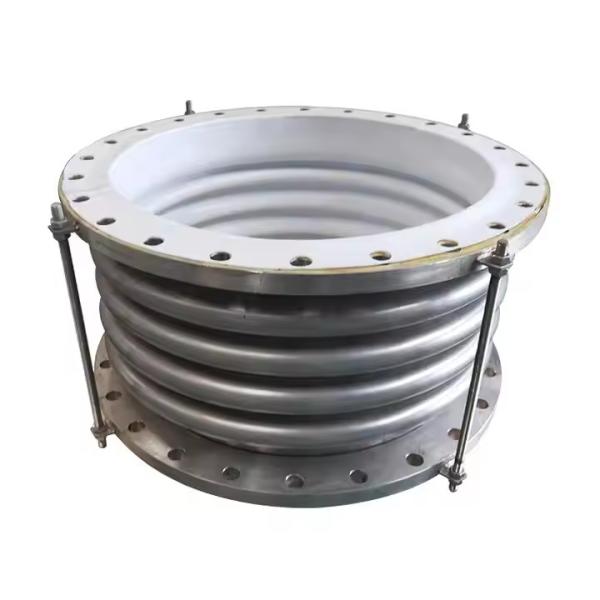 Quality Flange SS316 Bellows Expansion Joints Flexible Metal With PTFE Corrugated Compensator for sale