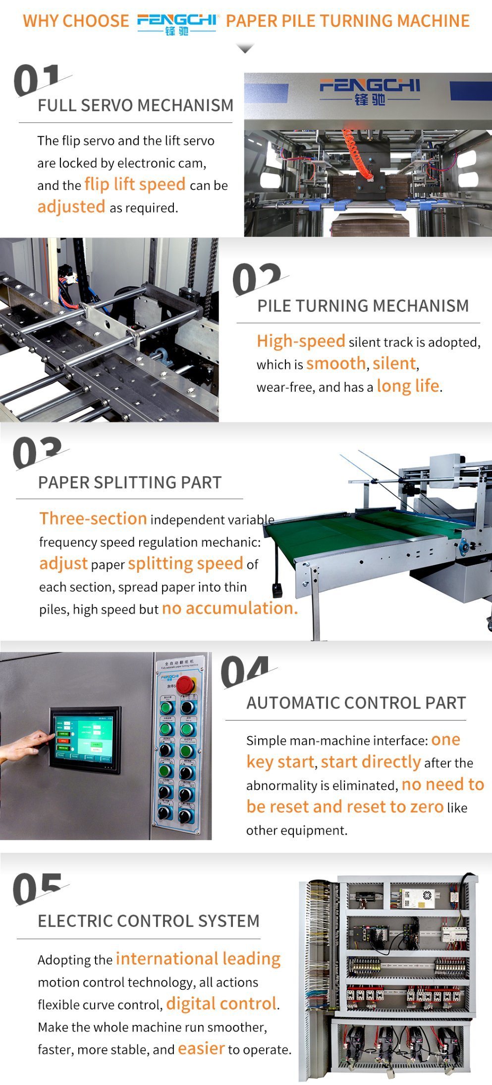 3800kg TUV Certified Safe Litho Paper Stacking Machine for Printing Industry