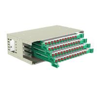 Quality 48 Core FC 1U 19 Rack Mount Enclosure ODF Distribution Frame for sale