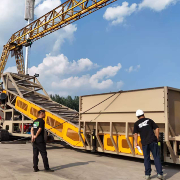 Quality Ship Loader Telescopic Belt Conveyor for Coal Mining and Bulk Material Handling for sale