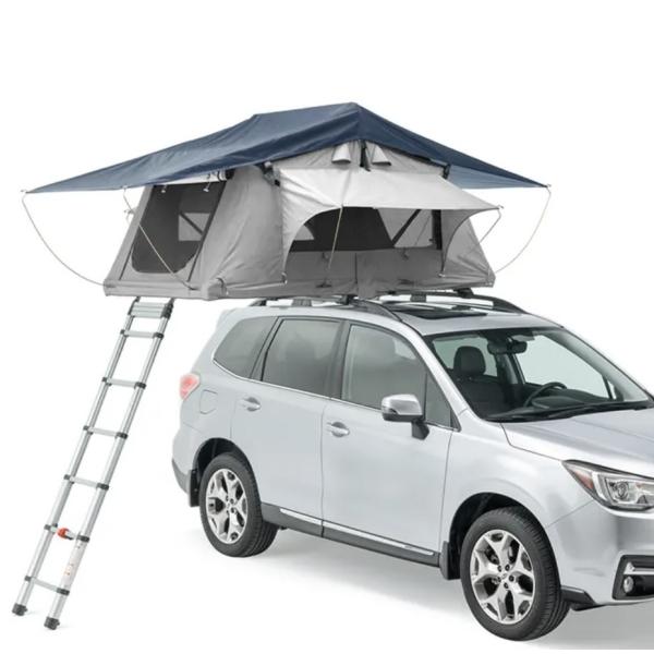 Quality Spacious Polyester Roof Top Tent with Awning for 3-4 Persons for sale