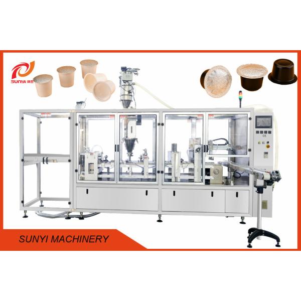 Quality SUNYI 1200kg Ss Lavazza Filling Sealing Machine for sale