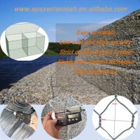 Quality Heavy Zinc Coating Pvc Gabion Box 2x1x0.5m For Enhanced Performance for sale