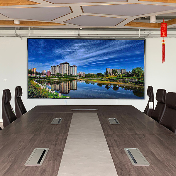 Quality Narrow Pixel Pitch LED Display with 600-800nits Brightness and Full Front Service Cabinet Maintenance for High-Resolution Video Walls for sale