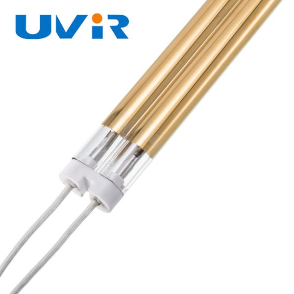 Quality 2500W Medium Wave Twin Tube Infrared Heat Lamp for Coating for sale