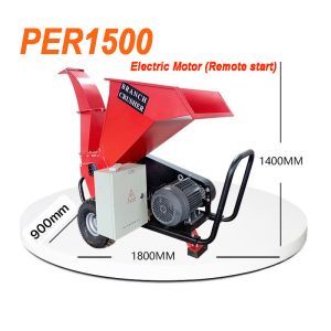 Quality 15HP Home Using Wood Chip Shredder Small Branch Cutter Diesel Engine for sale