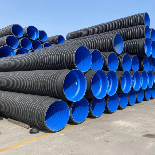 Quality HYPET High Quality HDPE Double Wall Corrugated Pipe Extrusion Machine Manufactur for sale