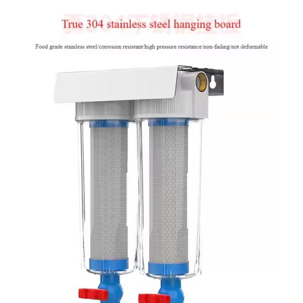 Quality Activated Carbon Ultrafiltration Two Stage Water Filter 99.9% for Kitchen for sale
