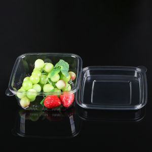 Quality Plastic Dessert Cake Snacks Disposable Food Trays With Lid OEM ODM for sale