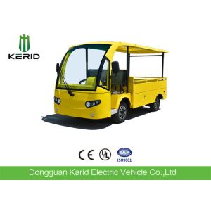 Quality 700KG Small Electric Cargo Van Airport Luggage Cart 2 Seats With CE Certificate for sale