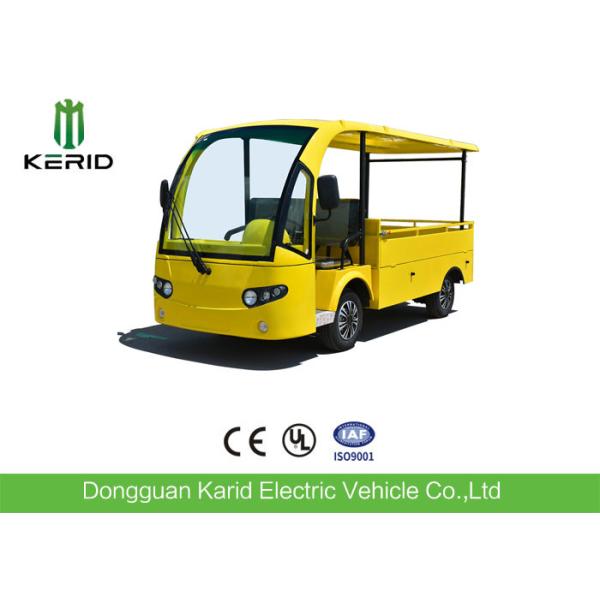 Quality 700KG Small Electric Cargo Van Airport Luggage Cart 2 Seats With CE Certificate for sale