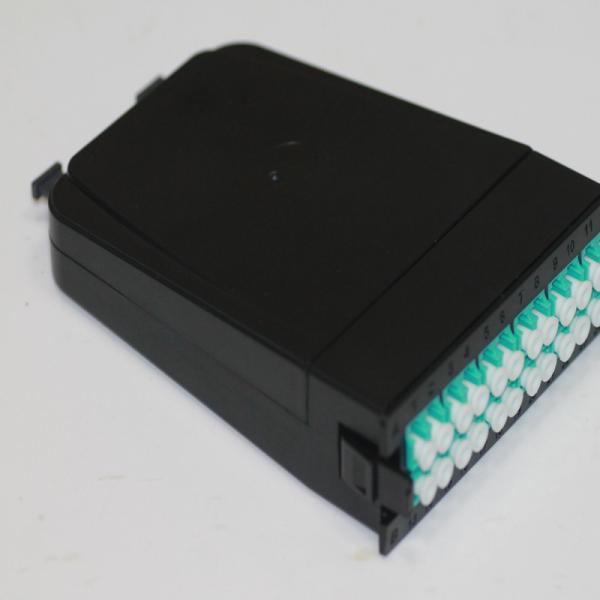 Quality 24F Optical MPO Cable Assemblies MTP to LC OM3 Cassette Modular Polarity A for sale