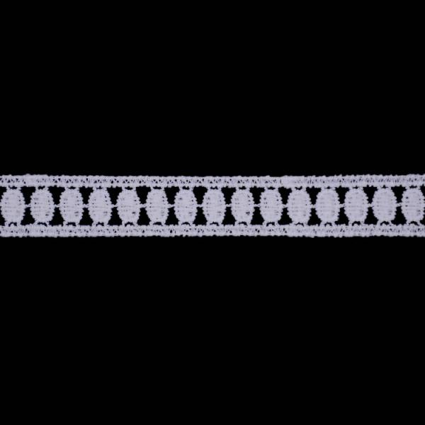 Quality High Tenacity Sysmetric Cushions 2cm Embroidery Lace Trim for sale