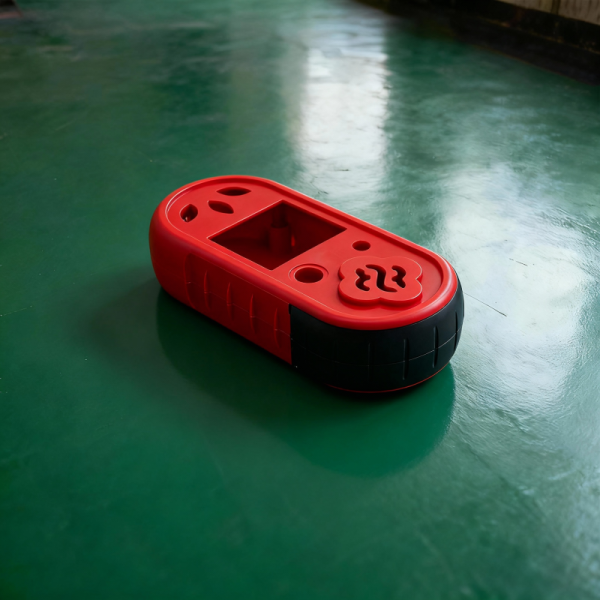 Quality Precision Round Plastic Overmolding Components: Custom 2K Molded Housing for sale