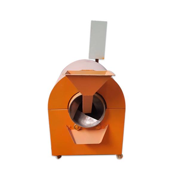 Quality Heating Peanut Roasting Machine Large Capacity Horizontal Cylinder Structure for sale
