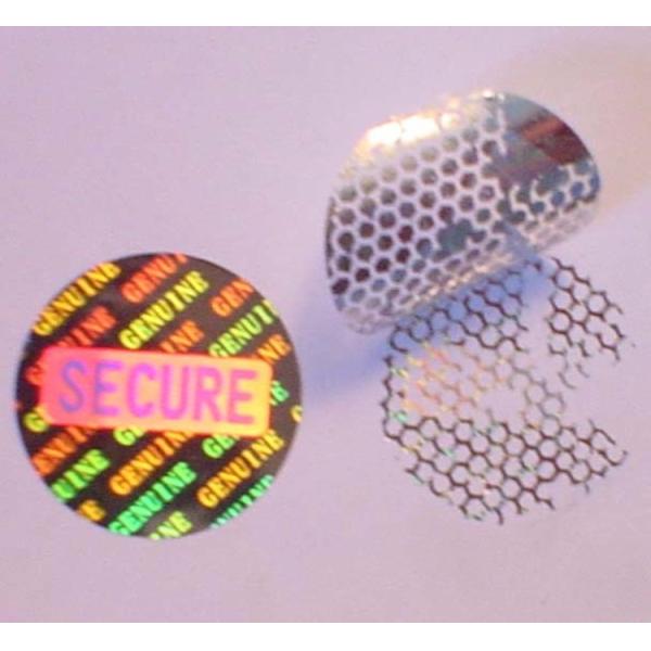 Quality Self Adhesive Security Hologram Stickers For Advertisement for sale